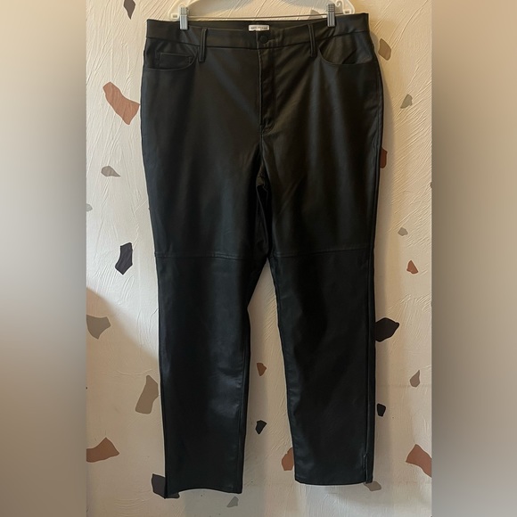 Good American | Pants & Jumpsuits | New Good American Good Boy Faux ...